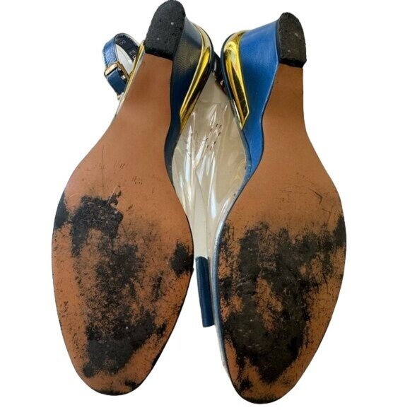 Magdesians | Shoes | Vintage Clear Plastic And Leather Sandals By ...
